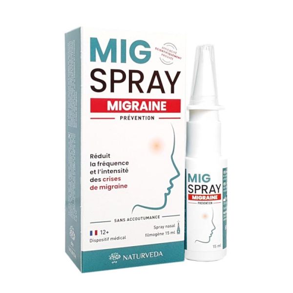 Naturveda Mig Migraine Nasal Spray